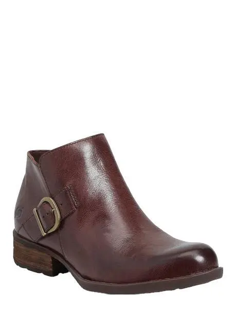 BØRN Kace Leather Bootie - Brown Leather