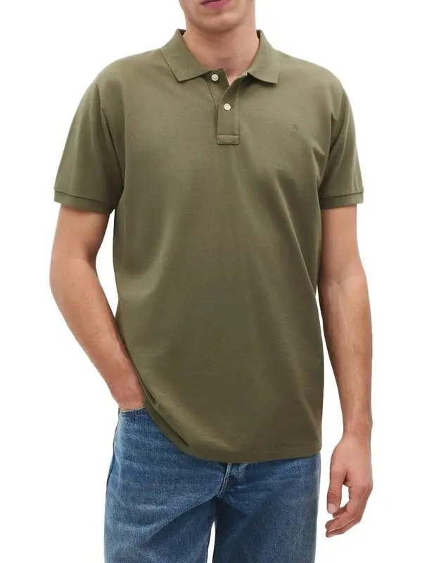 SCALPERS Basic Polo Ii - Khaki