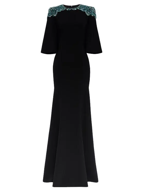 Jenny Packham Daza Gown - Liquorice