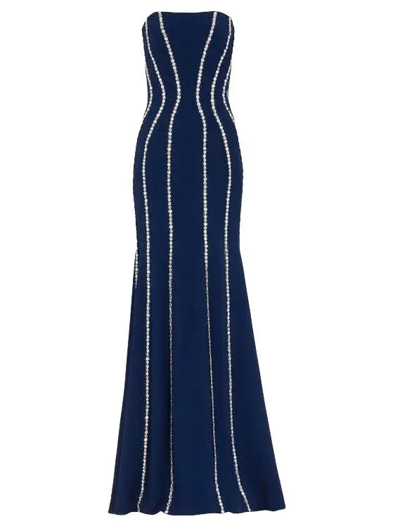 Jenny Packham Dash Strapless Gown - Midnight Kiss
