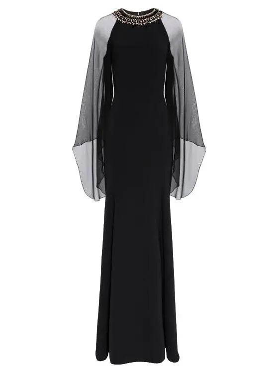 Jenny Packham Charma Maxi Gown - Liquorice