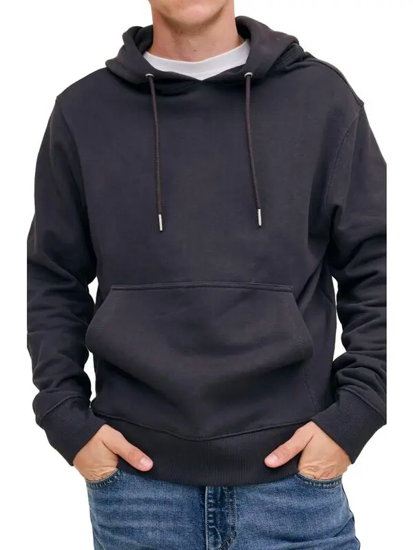 DL1961 Cotton French Terry Hoodie - Iron Grey