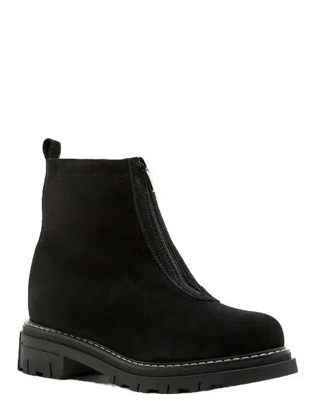 La Canadienne Delta City Dry™ Waterproof Bootie - Black Suede