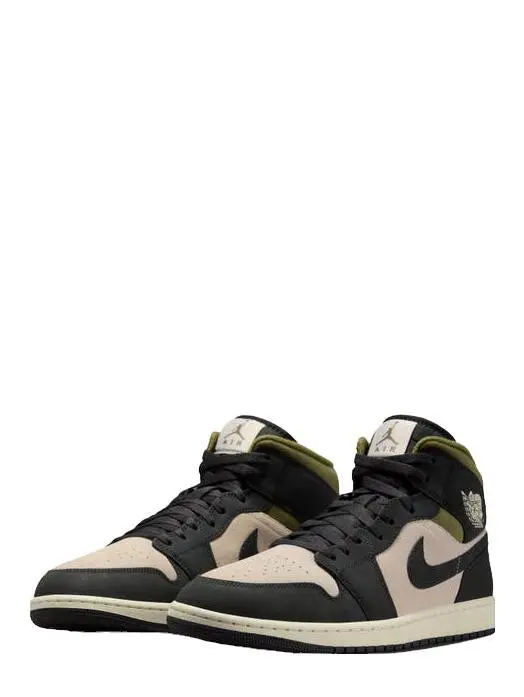 JORDAN Air 1 Mid Se Sneaker - Light Orewood Brown/off Noir