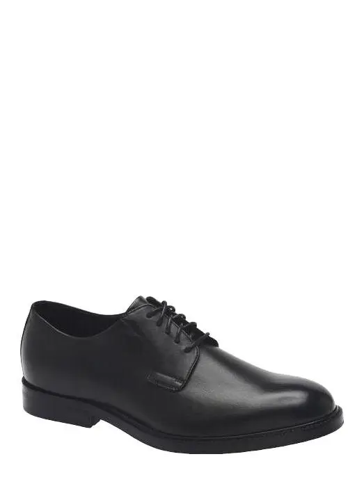 Hugo Boss Dresletic Leather Plain Toe Derby - Black