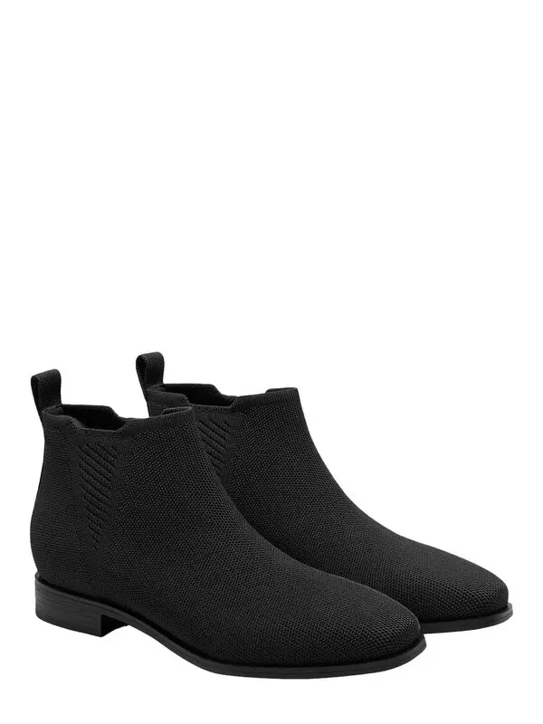 Vivaia Ryan Slip-on Chelsea Boots - Black