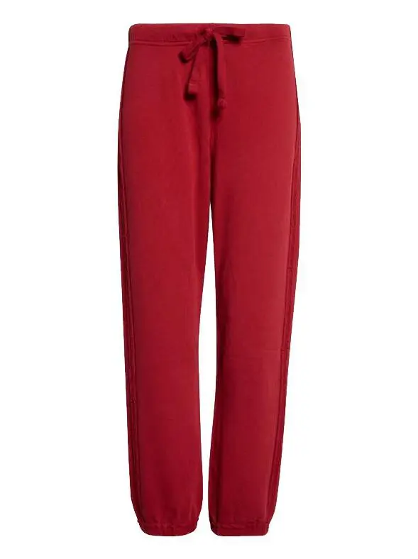 Frank & Eileen Bella Cotton Joggers - Garnet