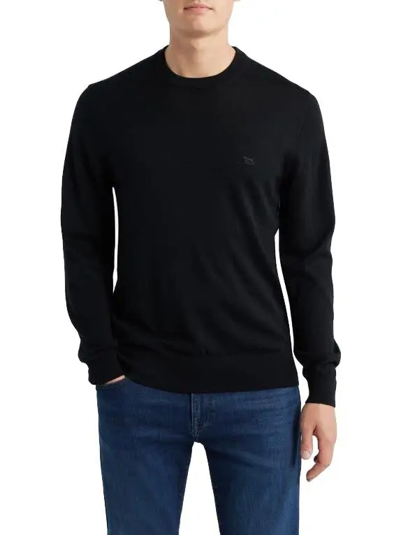 Rodd & Gunn York Bay Merino Wool Sweater - Onyx