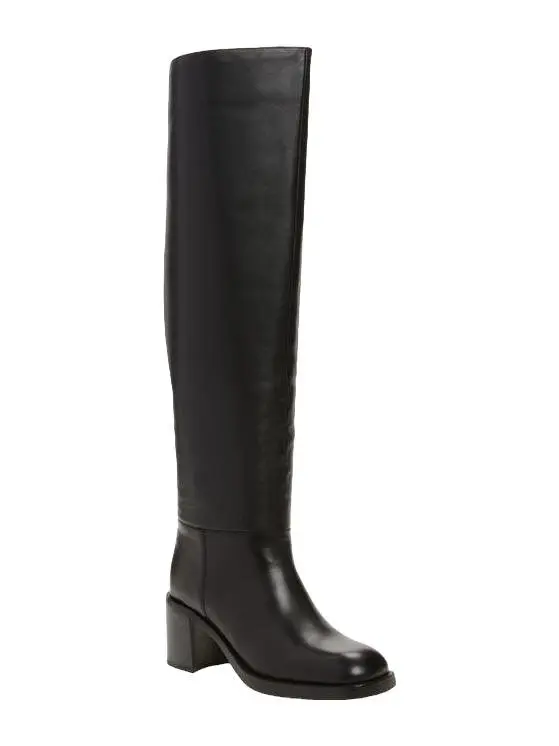 Jeffrey Campbell Vinyl Over-the-knee Boots - Black
