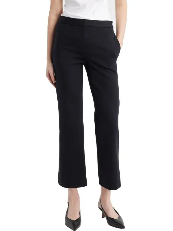 Theory Kick Ankle Pants - Black
