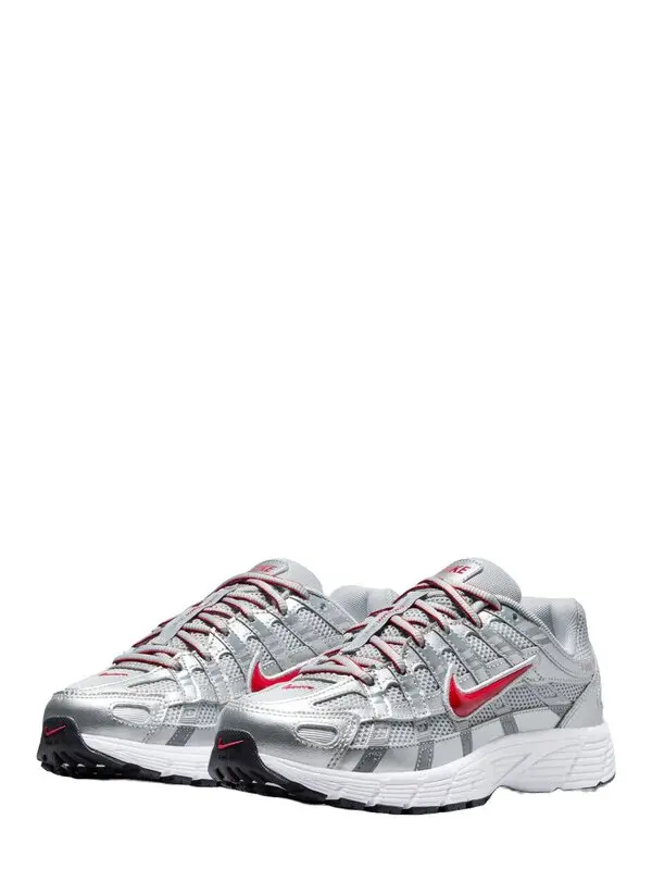 Nike P-6000 Sneaker - 002 M Silv/gymred