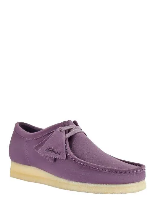 Clarks Wallabee Chukka Boot - Plum Suede
