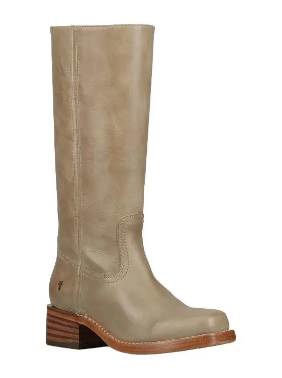 Frye Campus 14l Leather Boots - Eucalyptus