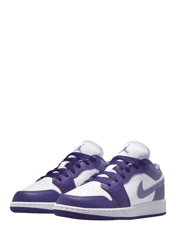 JORDAN Air 1 Low Sneaker - Purple/dusty Amethyst/white