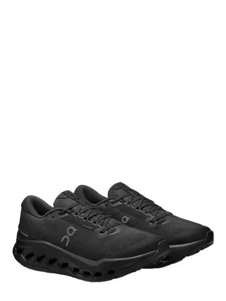 On Cloudsurfer Trail 2 Waterproof Trail Running Shoe - Black/black