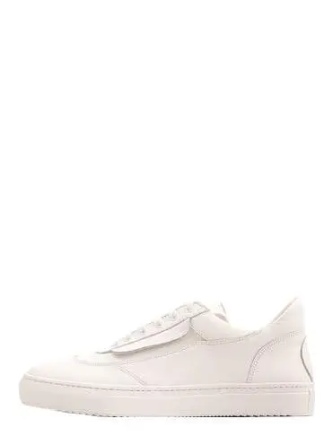 FINI Bold Leather Sneakers - White