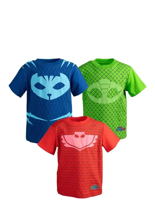 PJ MASKS 3-pack T-shirts - Multicolor