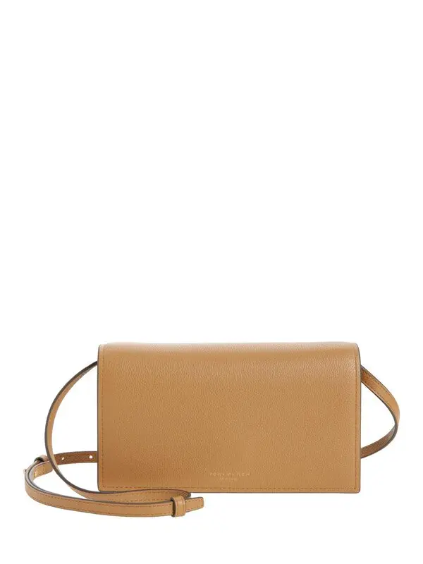 Tory Burch Romy Wallet Crossbody Bag - Tiramisu