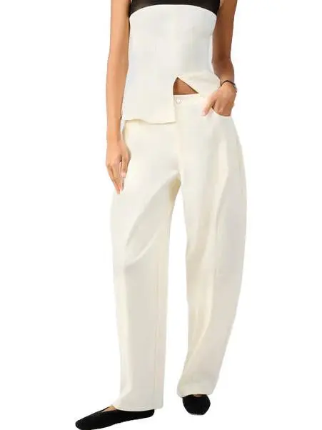 WeWoreWhat Balloon Trousers - Ivory