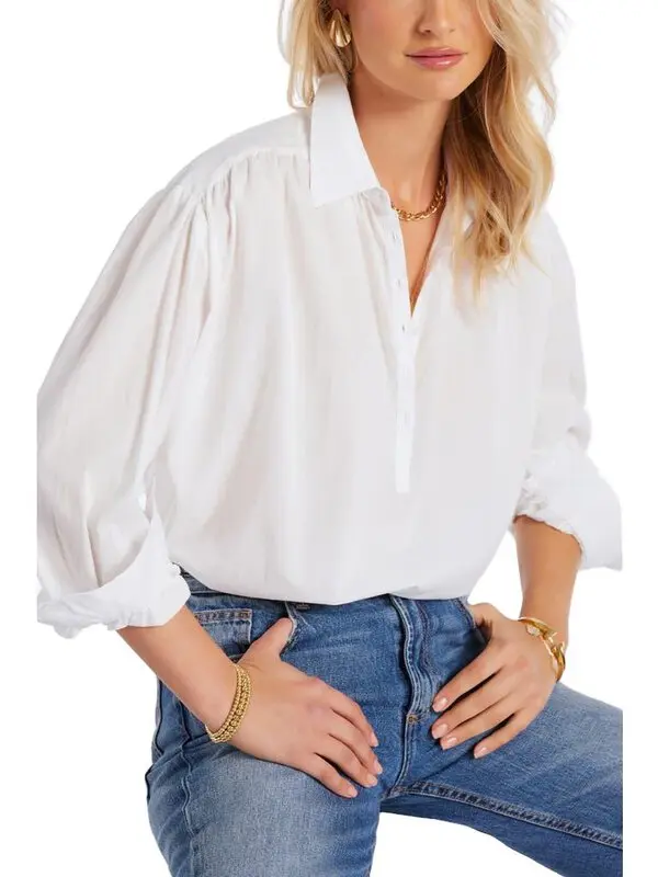BISHOP + YOUNG Boho Voile Blouse - White