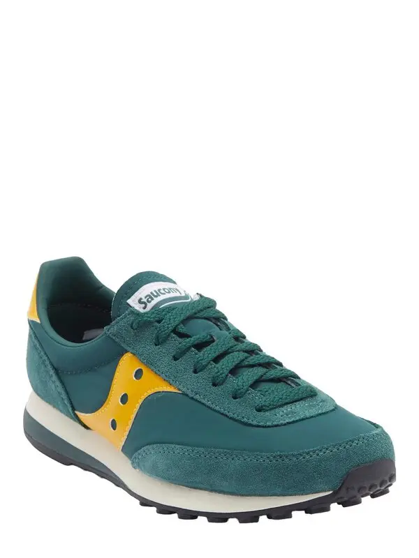 Saucony Gender Inclusive Trainer 80 Sneaker - Green/yellow
