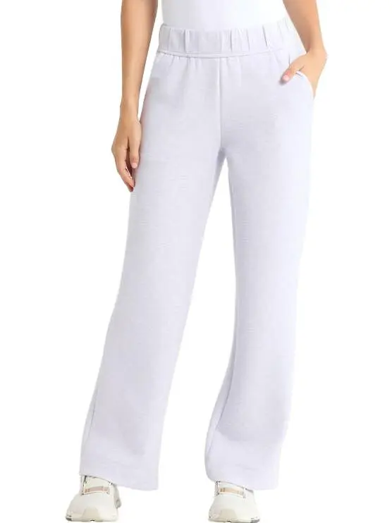 MPG Dreamweave Relaxed Straight Leg Pants - Heather Sweet Lavender
