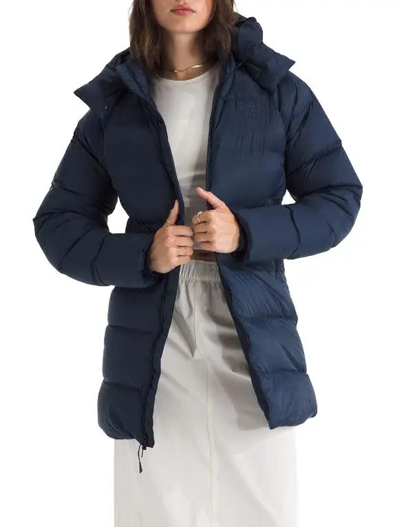 The North Face Hydrenalite™ City 600 Fill Power Down Hooded Parka - Summit Navy