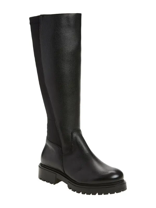 CHOCOLAT BLU Frisco Leather Knee-high Boots - Black Leather