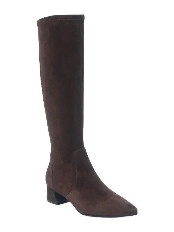 Gentle Souls Gallway Stretch Boots - Chocolate Suede