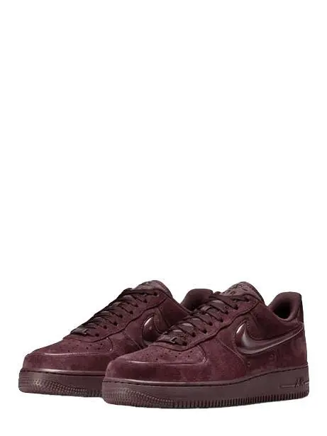 Nike Air Force 1 '07 Basketball Sneakers - Burgundy Crush/black