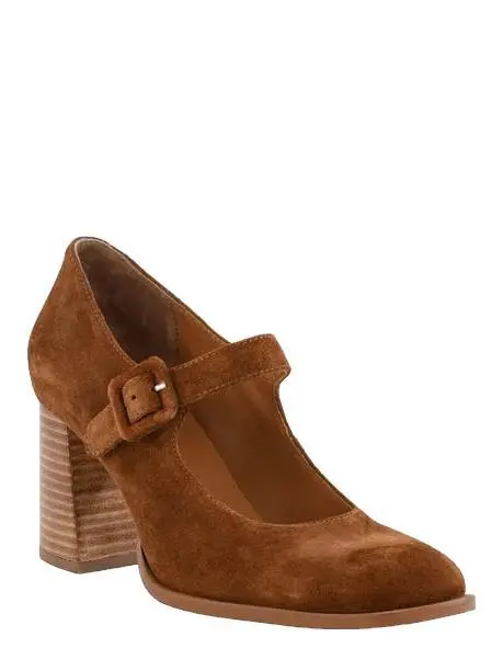 Seychelles Play Pretend Leather Mary Jane Pumps - Brown