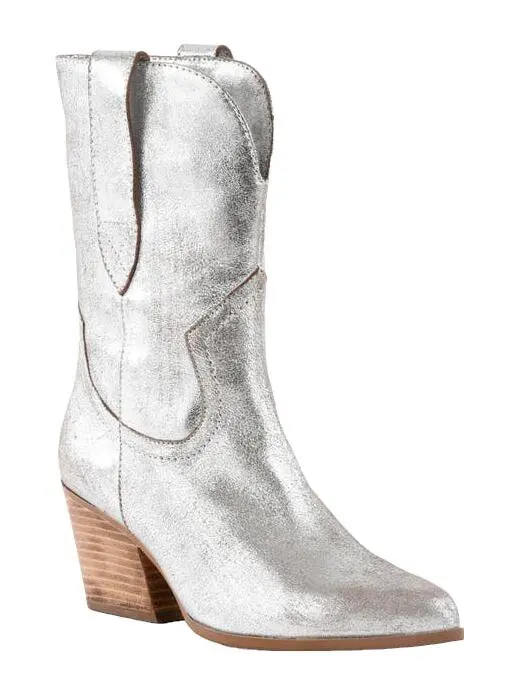 Seychelles Line Dance Western Boot - Pewter