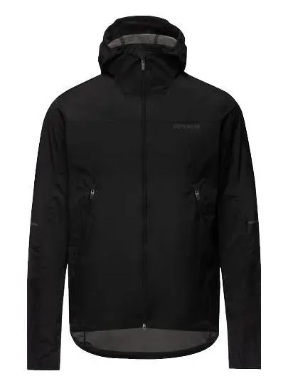GOREWEAR Fernflow Hooded Windbreaker - Black