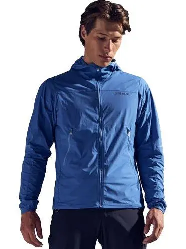 GOREWEAR Fernflow Hooded Windbreaker - Cargo Blue