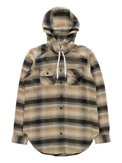 KAVU Jess Hooded Shirt - Brushwood