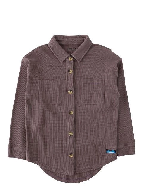 KAVU Brierwood Long-sleeve Shirt - Shark Grey