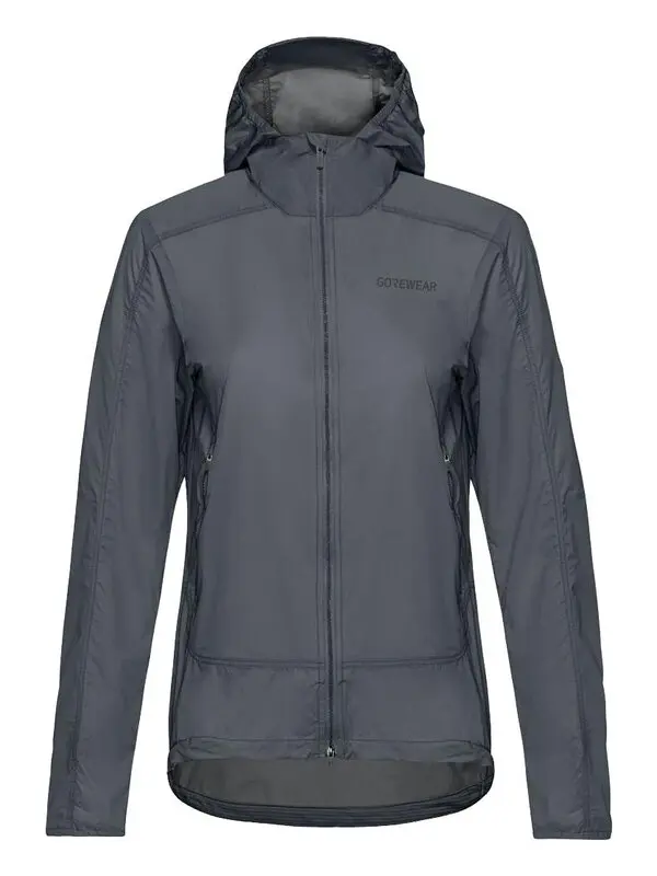 GOREWEAR Fernflow Hooded Windbreaker - Lab Graphite