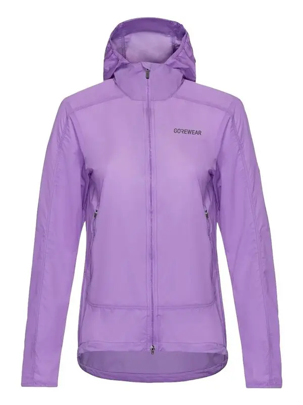 GOREWEAR Fernflow Hooded Windbreaker - Scrub Purple