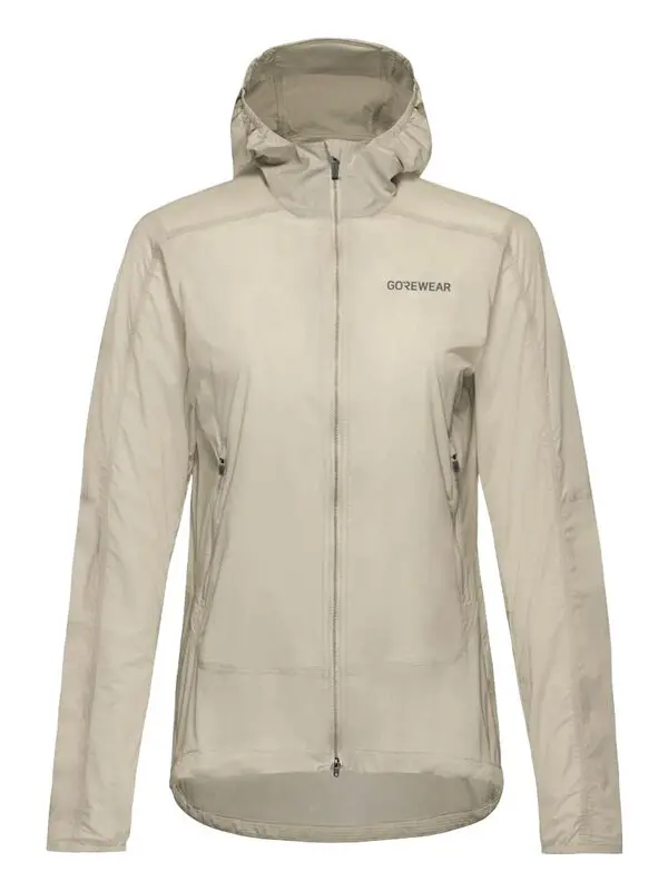GOREWEAR Fernflow Hooded Windbreaker - Tech Beige