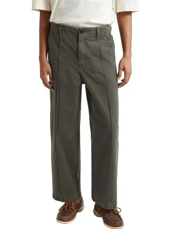 THE ELDER STATESMAN Dundy Carpenter Pants - Cadet