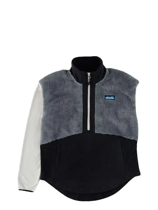 KAVU Timber Lane Fleece Pullover - Shadow Block