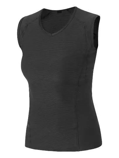 GOREWEAR Sleeveless Baselayer Shirt - Black