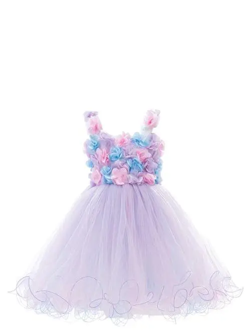 TULLEEN Campanula Bloom Dress - Lilac