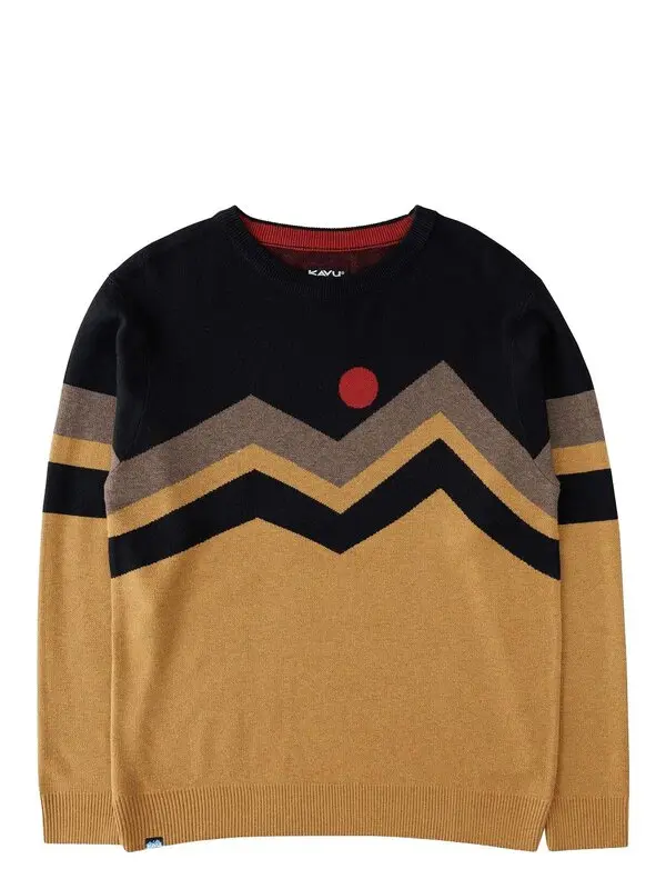 KAVU Highline Crew Neck Sweater - Day Trek