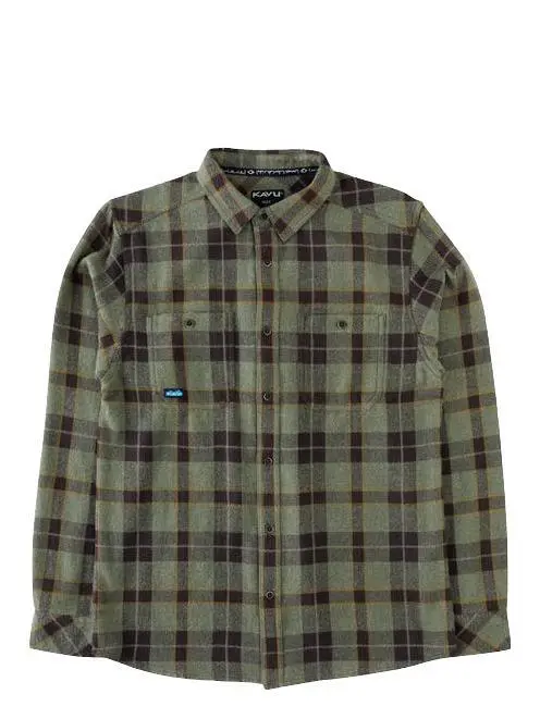 KAVU Big Joe Shirt - Green Ravine