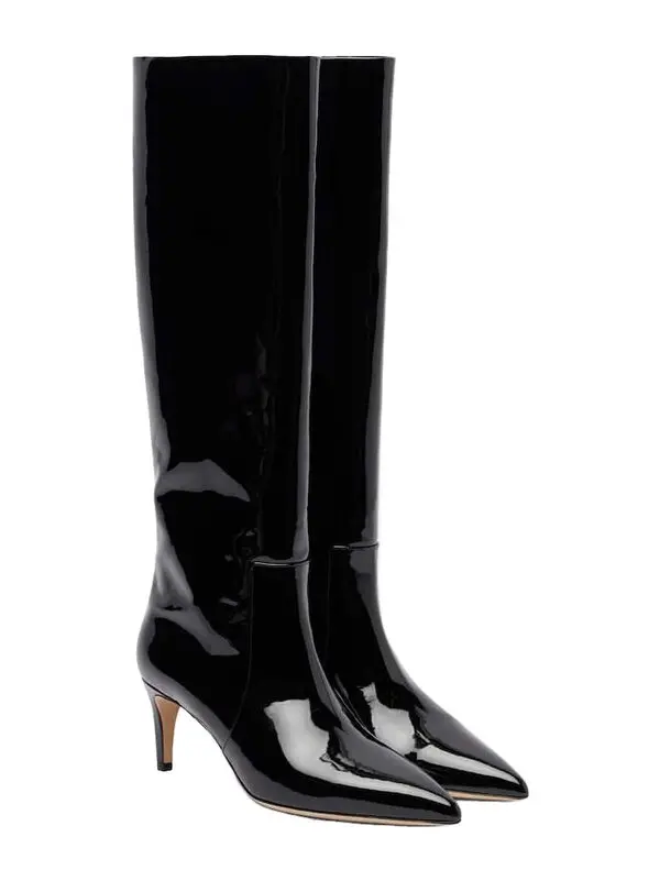 Paris Texas 60 Patent Leather Knee-high Boots - Black