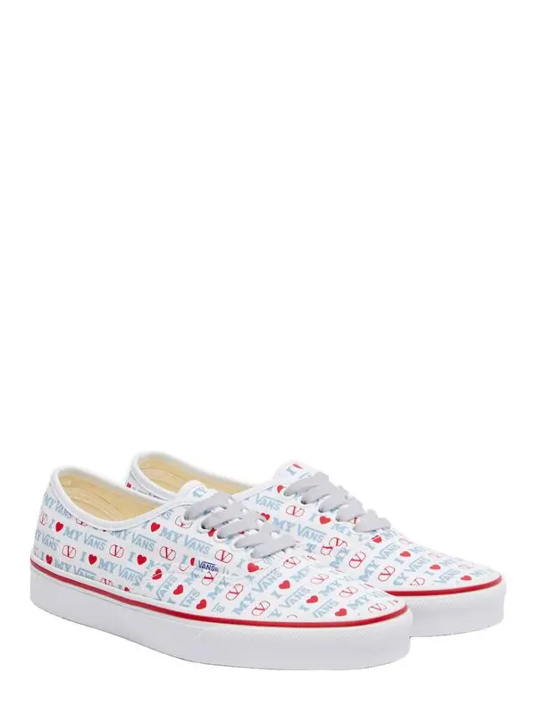Valentino Garavani Vlogo Vans Love Sneakers - White
