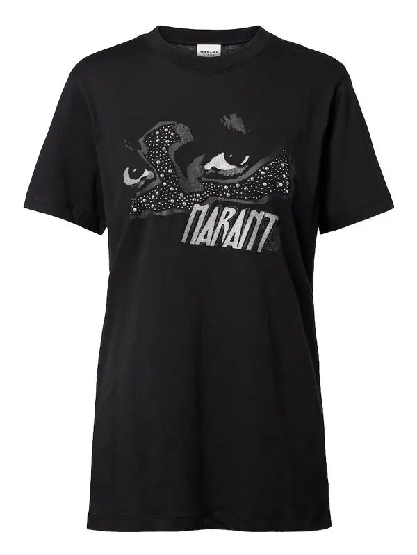 MARANT ETOILE Zoeline T-shirt - Black