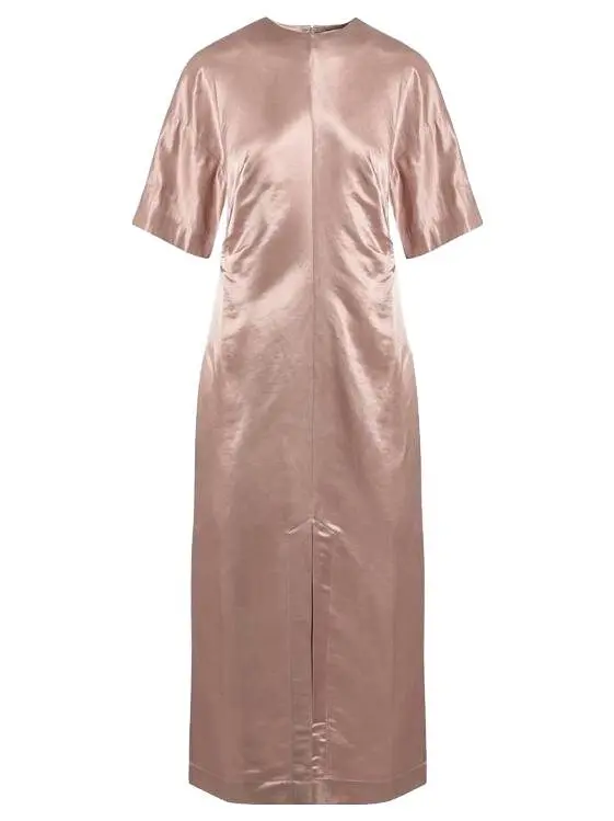 Loulou De Saison Long Antique Dress - Pink