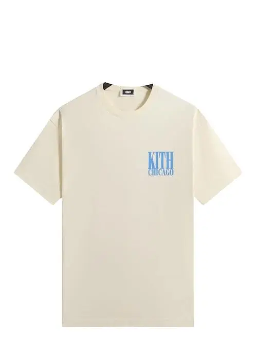 Kith Chicago Skyline Vintage Tee Shirt - Silk